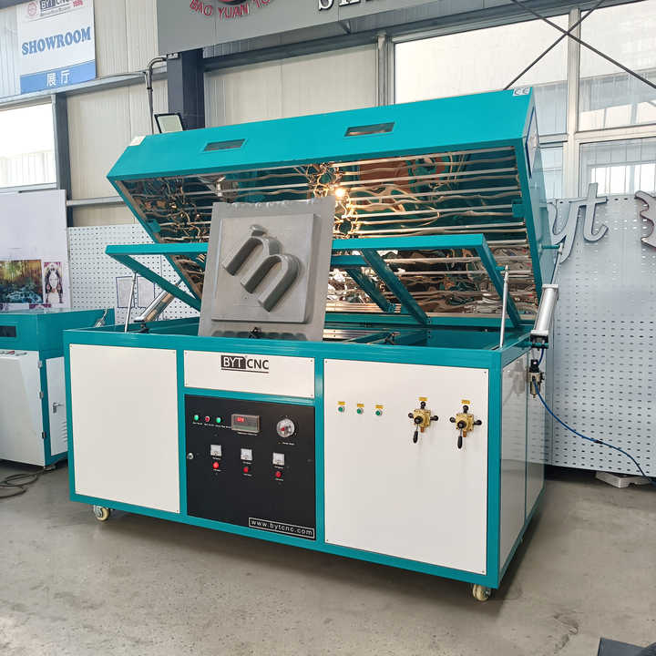 PVC/ PET/ PP/ PS/ ABS/ EVA Car Dashboard Vacuum Forming Machine