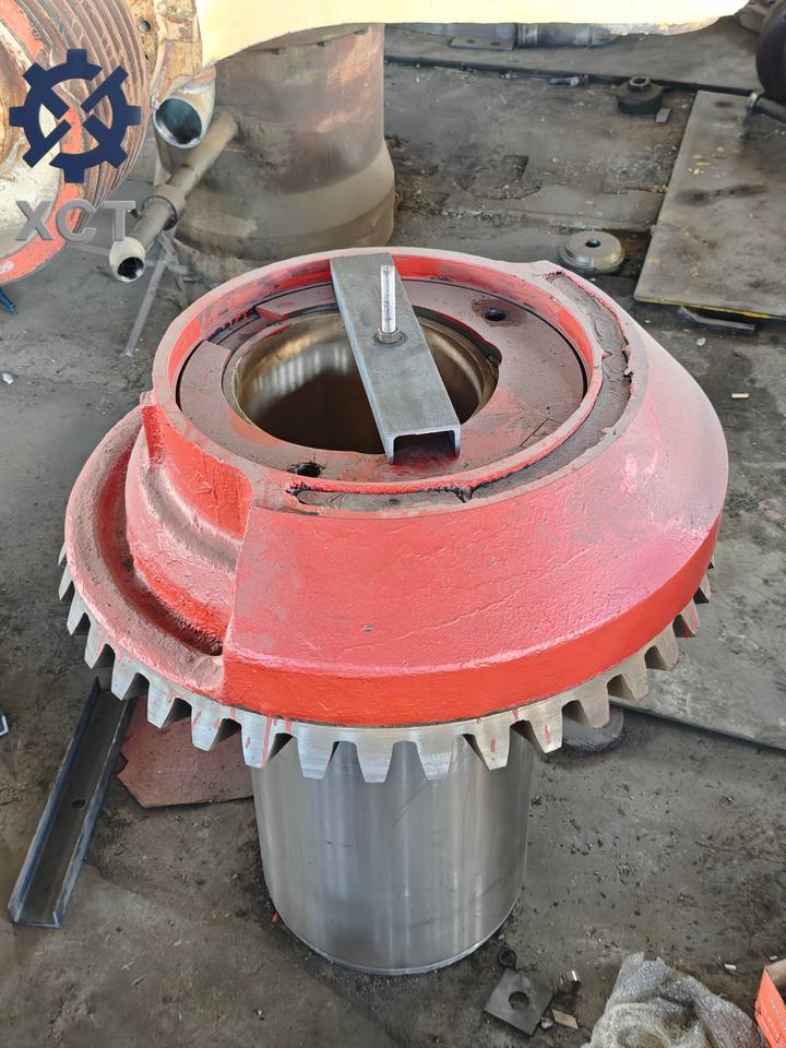 Precision-Ground Gear & Pinion - Heavy Duty Mining Cone Crusher Shaft ...