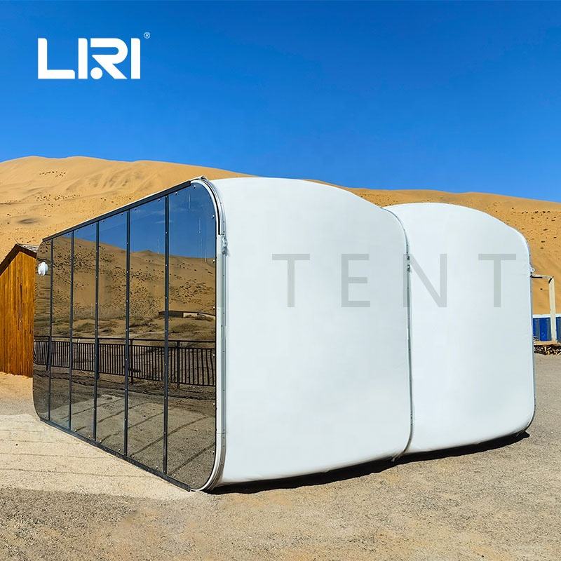 Outdoor Customized Inflatable Modular Capsule House Glamping Tent With ...