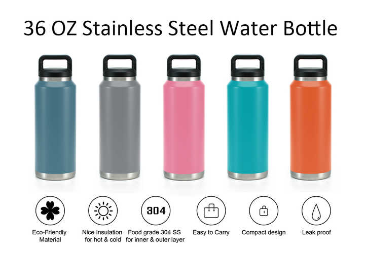 Custom Logo Travel Flasks - Durable & Insulated Stainless Steel
