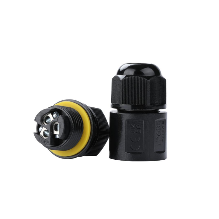 UKCA Certificated IP68 Waterproof Cable Connectors for Lighting