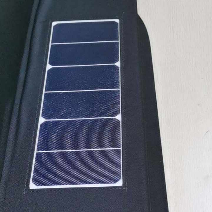 Folding Car Windshield Sun Shade - 60W Portable Solar Panel