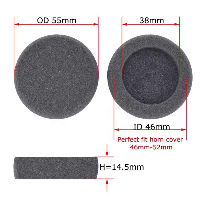 Genuine 15729-05 Ear Pads for Plantronics H61 H61N H91 H91N H101 H101N ...