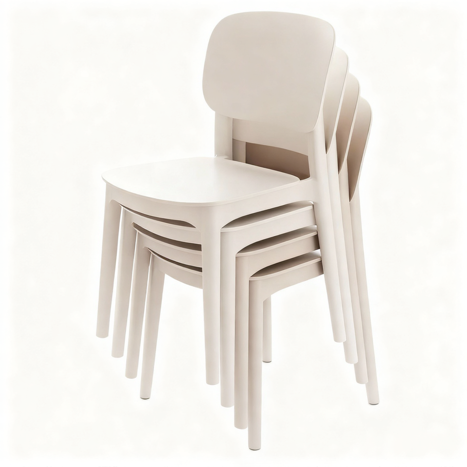 Modern Minimalist Plastic Lightweight Convertible Extendable Dining ...