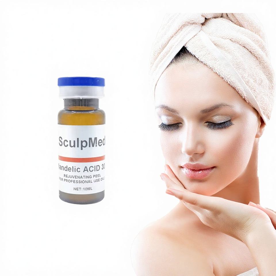 Mandelic Acid 18% Chemical Peel Face Professional Deep Skin Acne Scars ...