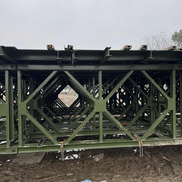 High Strength Bailey Bridge Modular Steel Truss Frame Pedestrian ...