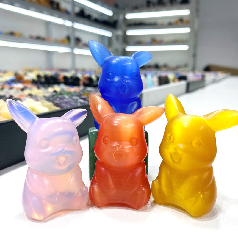 Pikachu Kristal Oymalar - Toptan Cadılar Bayramı Hediye Fikirleri