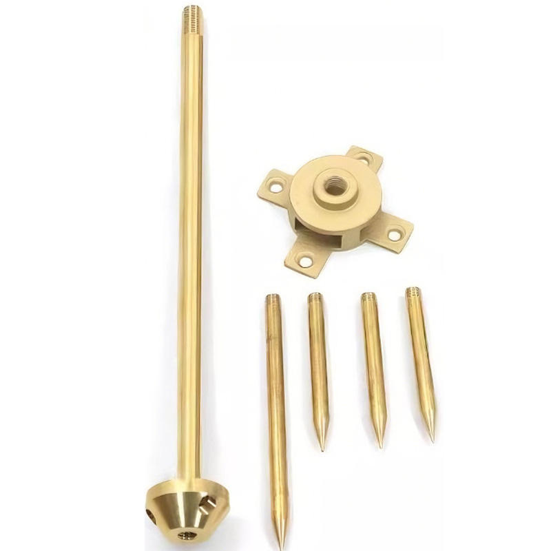 Customized Size Copper High Voltage Lightning Protection Thunder ...