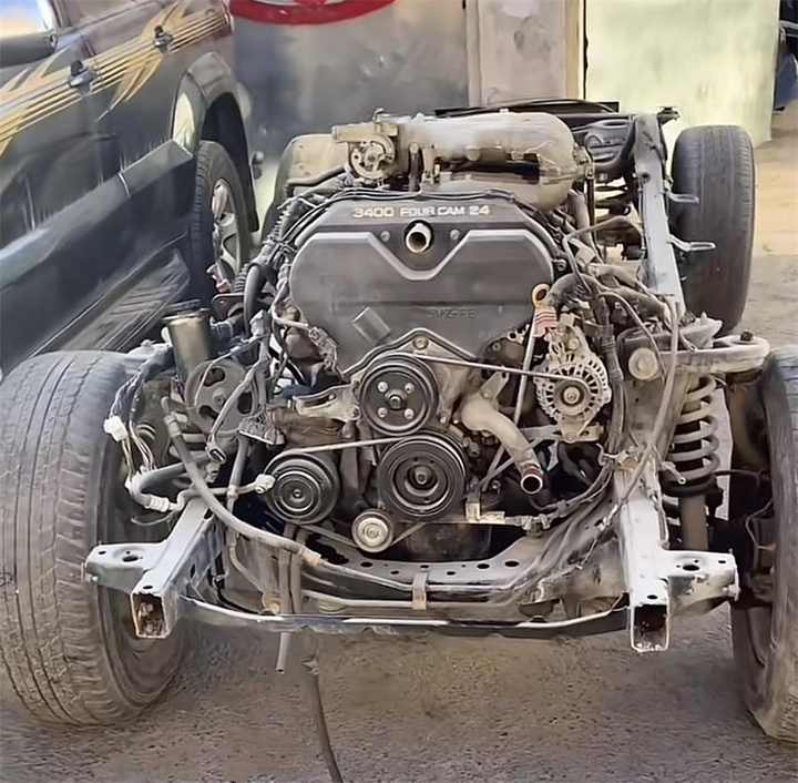 Toyota Land Cruiser Engine V6 Turbo 5vz-Fe - Used Complete Engine