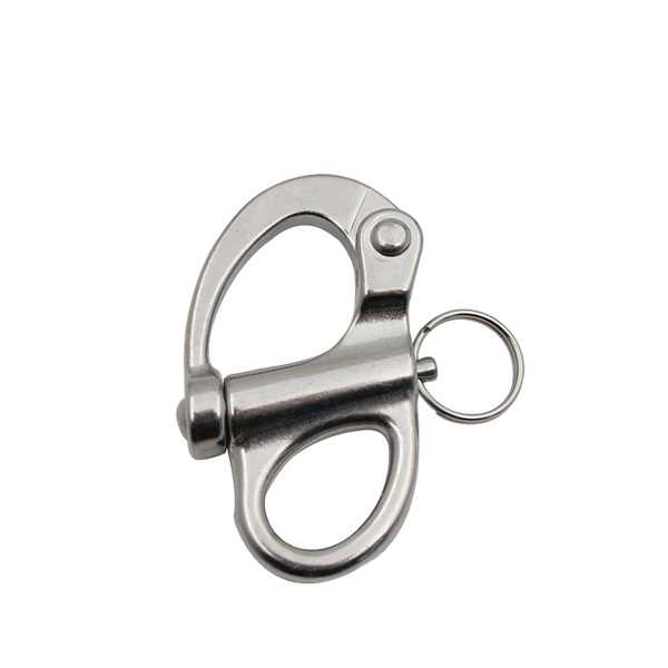 304 / 316 Stainless Steel Fixed Swivel Eye Snap Shackle| Alibaba.com