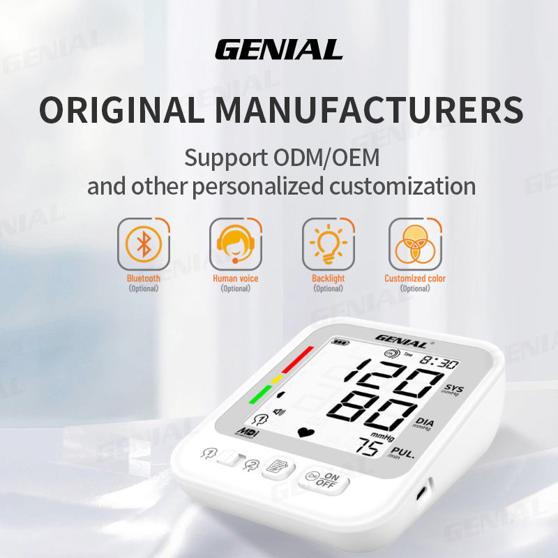 AVICHE High Quality Upper Arm Blood Pressure Monitor Model 702LD LCD ...