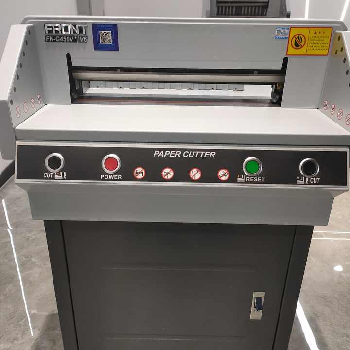 G450V+ Electric Paper Cutting Machine 450mm Paper Cutter with Manual ...