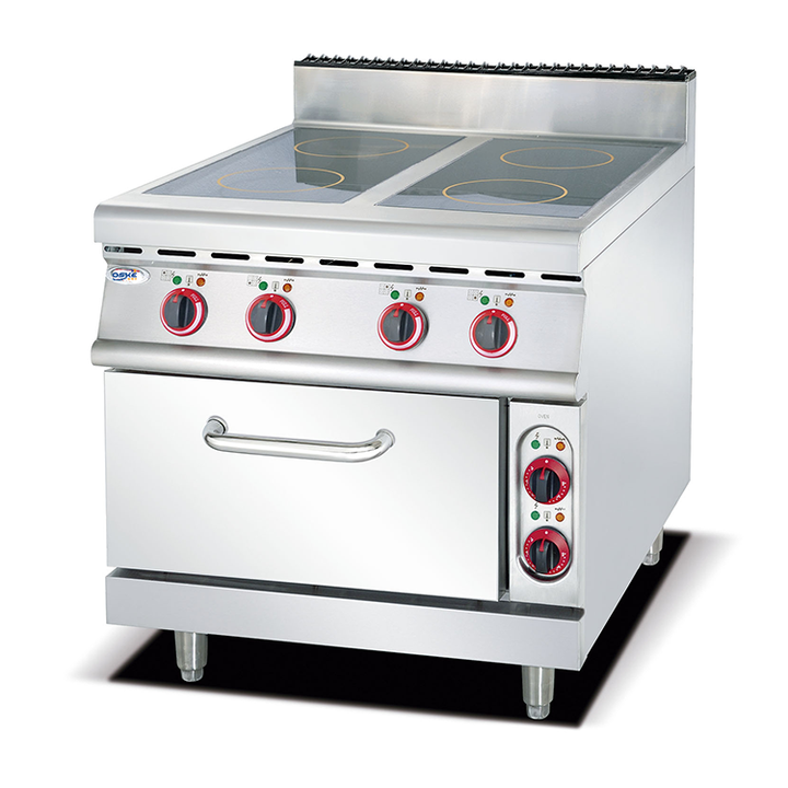 Commercial 4 Burner Induction Stove Industrial Stainless Steel Electric ...