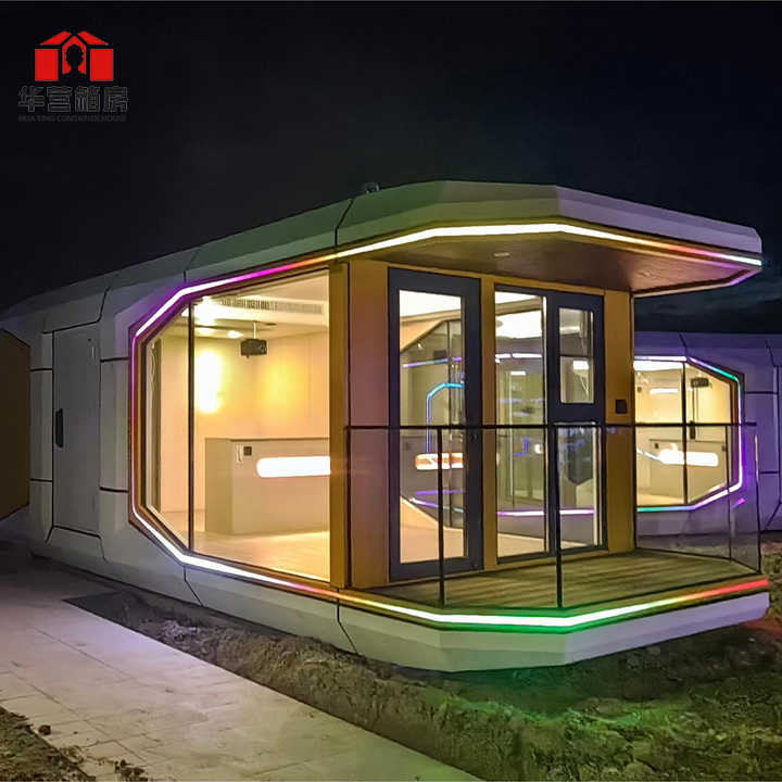Luxurious Design Camping Capsule - Prefabricated Houses