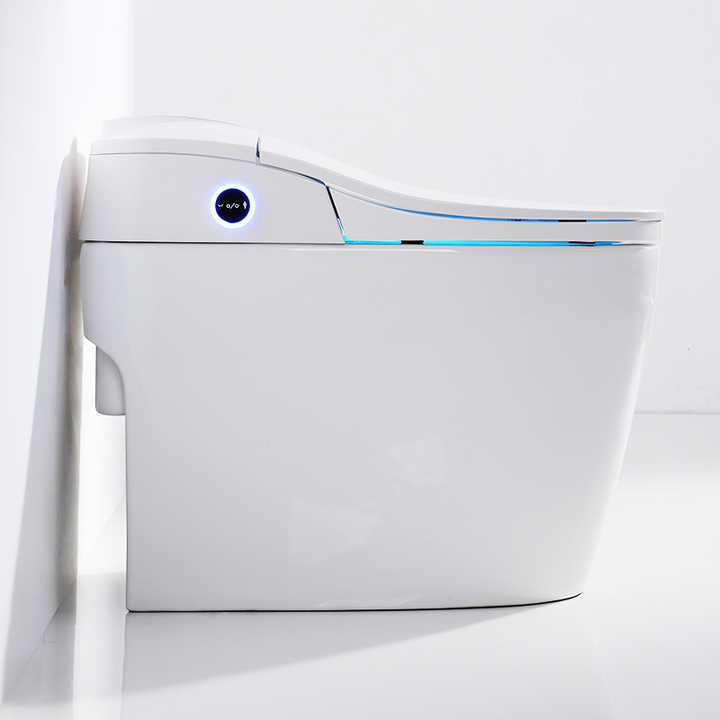 110V S-Trap Smart Bidet WC Bathroom Electric Intelligent Automatic ...