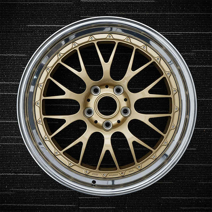 Polish Gold Alloy Car Chrome Wheel - High Performance Rims
