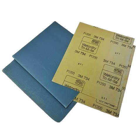 High Efficiency 734 Steel Water Abrasive Paper Primer Grinding and ...