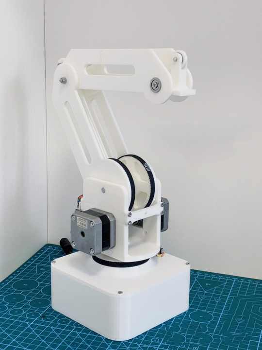 DIY 3D Printed Robotic Arm Kit Compatible with Arduino for Hobbyists ...