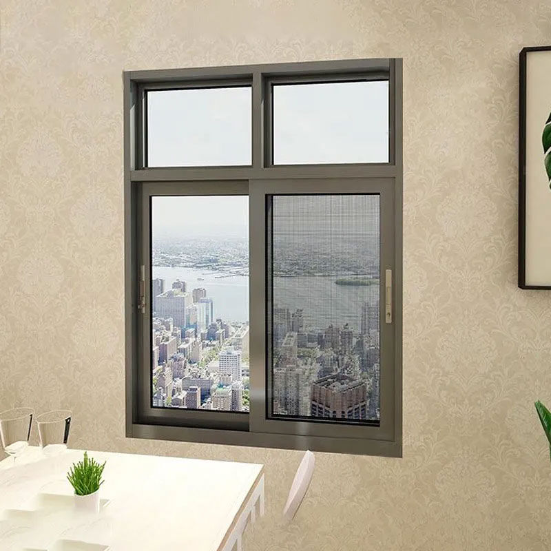 Tropical Climate Aluminium Sliding Window, Storm Resistant Anti Rust ...