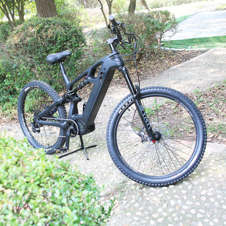 Leili/2024 New Carbon Fiber 27.5Inch 29Inch Electric Bike 48V 1000W Mountain Ebike Full ...
