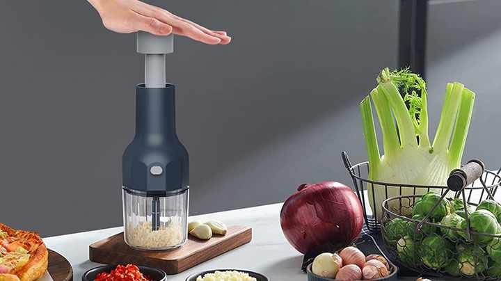 Manual Slap Vegetable Chopper Kitchen Multifunction Hand Press ...