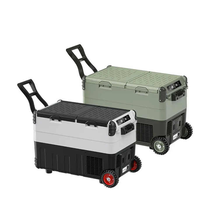 Solar Battery Powered Car Fridge Box Freezer Electric Cooler