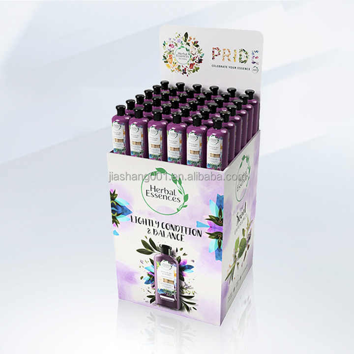 Customizable Cardboard Pallet Display Stand for Toothpaste Body Wash ...