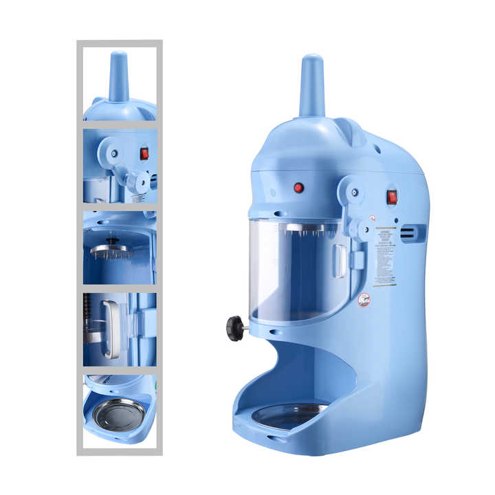 Hot Sale Commercial Ice Cream Maker Electric Ice Cube Crusher Shavers ...