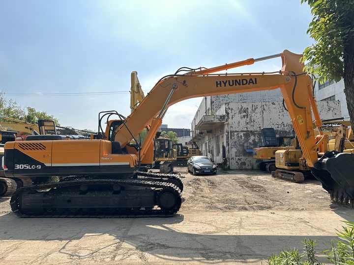 30 Ton High Quality hyundai Digger 305lc-9 Second Hand Heavy Duty ...