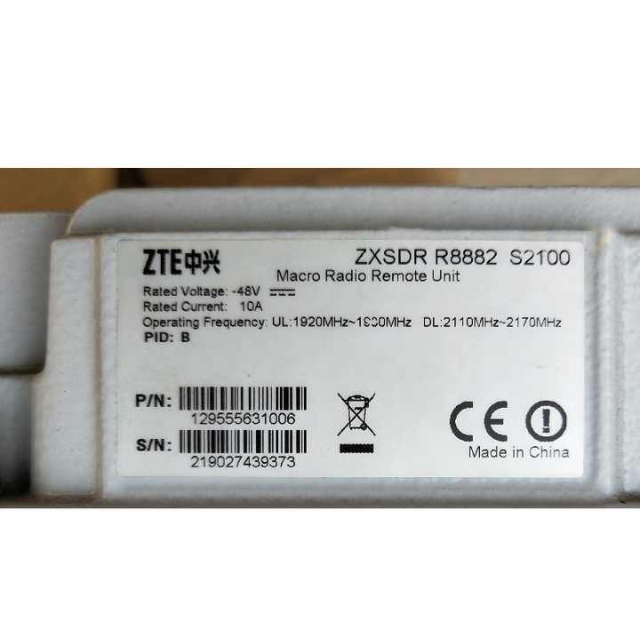 ZXSDR R8882 S2100 B 48V 10A RRU8882 S9000 S1800 Macro Radio Unidad ...