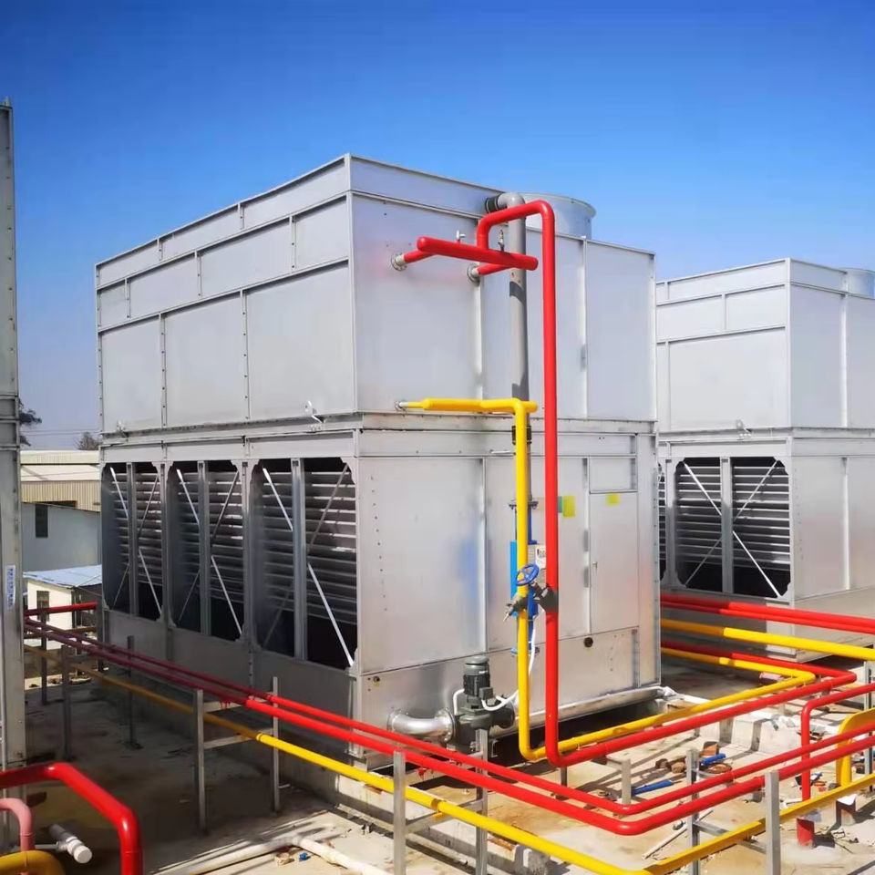 Industrial Cross Flow Evaporative Cooling Tower with Fan & Pump for ...