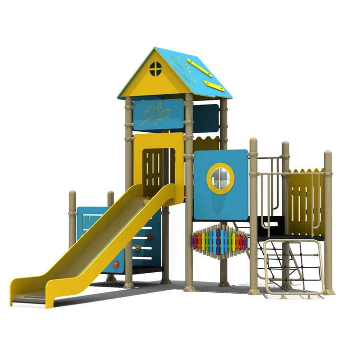 Kindergarten Kids PE Playground Equipment Children Slide Outdoor ...