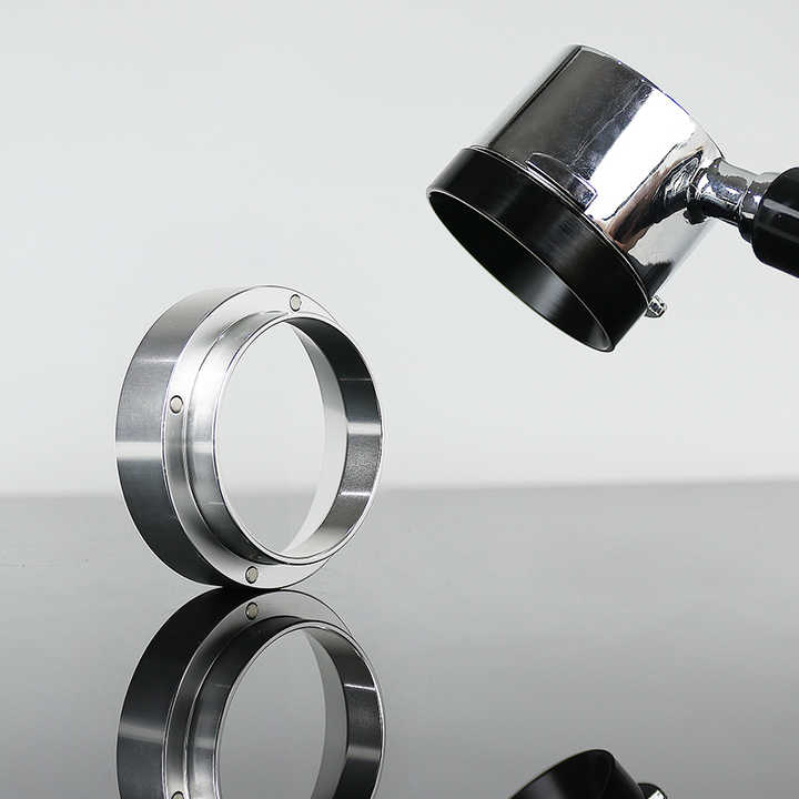 Modern Espresso Dosing Funnel with 51mm 53mm Magnetic Powder Ring ...