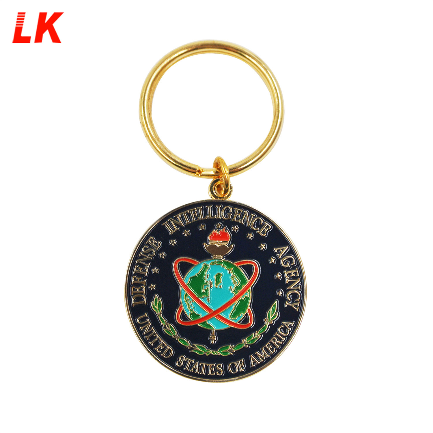 Metal ZZ Top Keychains - Stylish & Durable Promotional Items