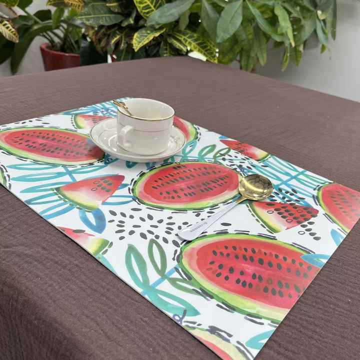 Japanese Style Placemats Table Newest Design Unique Style Non-slip ...