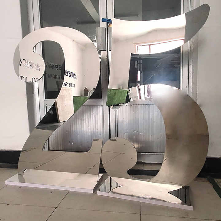 Gold Acrylic Numbers - Free Standing Big Numbers for Parties