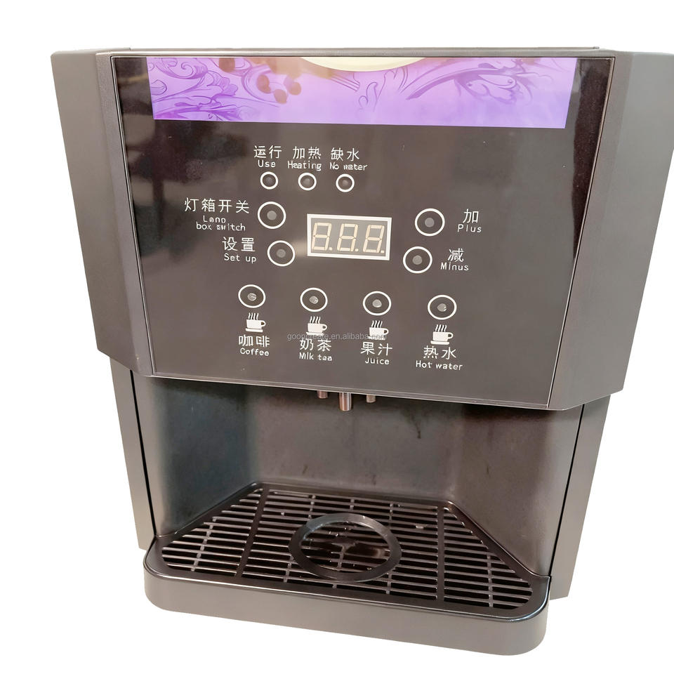 Commercial Instant Coffee Maker Office Coffee Machine 3 Flavors Coffee ...