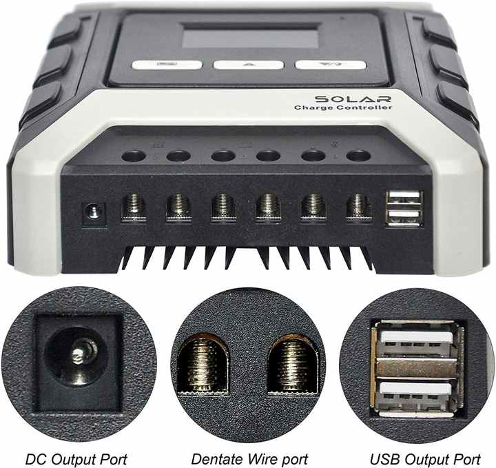 wholesale Solar Charging Control 12V 24V 48V automatic 10 20 30 40 50 60 80 amp MPPT Solar Panel ...