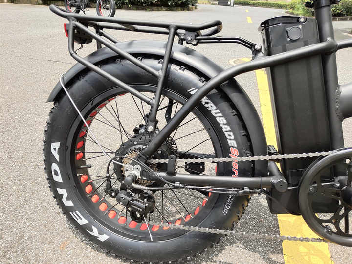PETRIGO 중국 자전거 48V 500W 모터 전기 자전거 20 인치 산악 자전거 리튬 배터리 지방 타이어 접이식 전기 자전거 ...