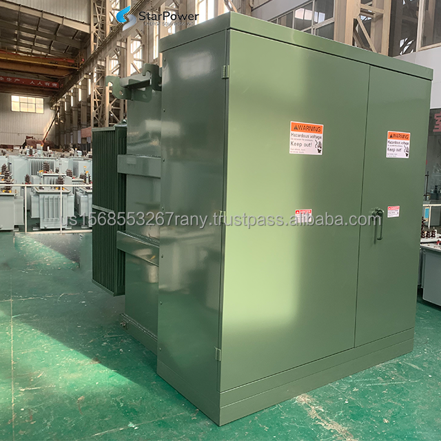 1000kva 13.8kv Liquid Filled Copper Transformer Three Phase Pad Mounted ...