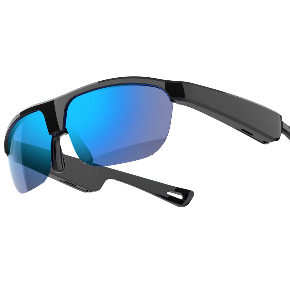 G02 Polarized Smart Glasses for Men Lightweight BT Call Noise Reduction ...