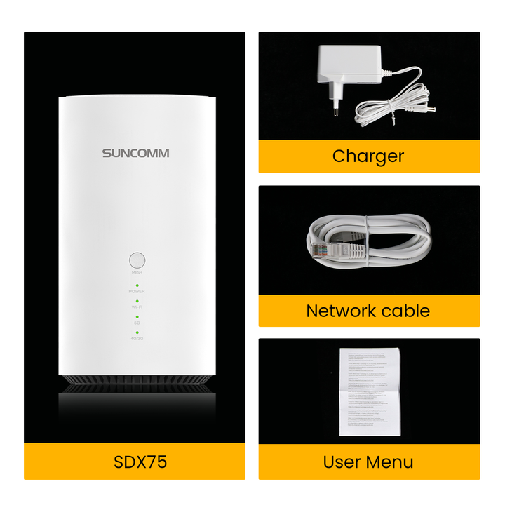 Unlock SDX75 5G CPE Router: Powerful 5G WiFi 7 Mesh Gateway with VPN ...