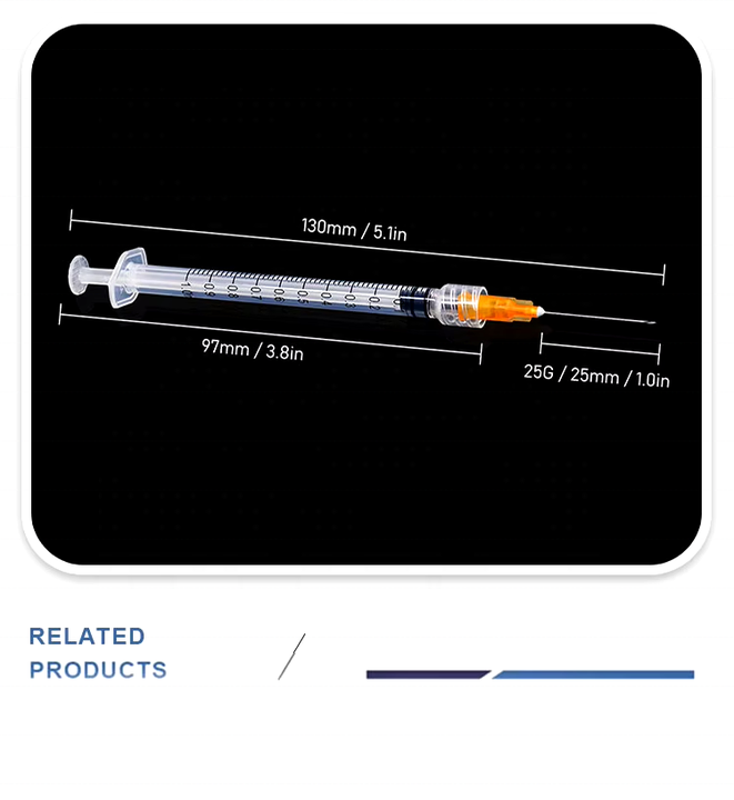 Disposable Veterinary Instrument Medical Syringe 1ml 0.5ml 2ml 3ml 5ml ...