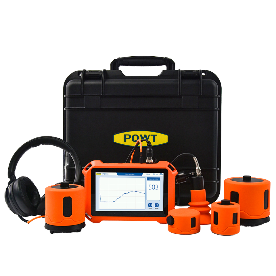 For PQWT Wall-Embedded Pipe Leak Detector 0.5m Depth 7" LCD for ...