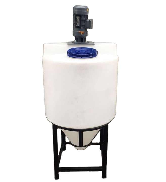 Rotational Molding Best Plastic Cone Bottom tank with Stand with High ...