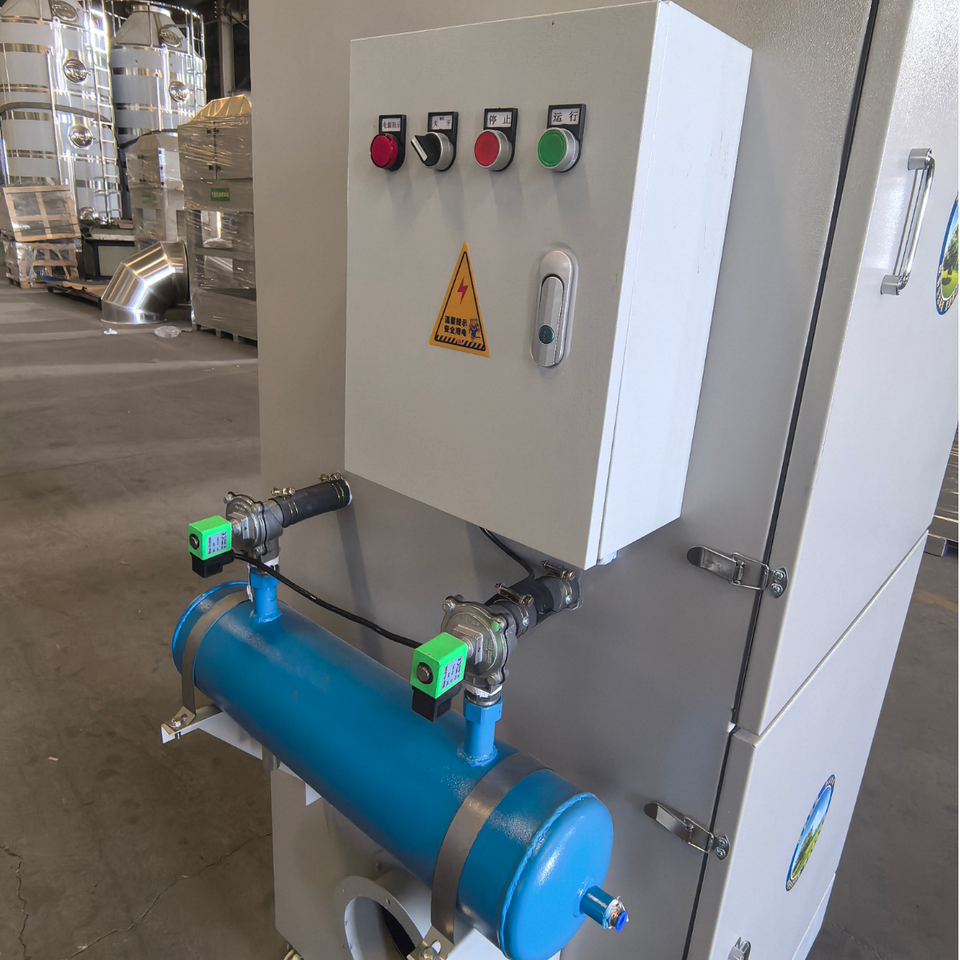 Pulse Jet Automatic Dust Collector Dust Extraction System for Cement ...