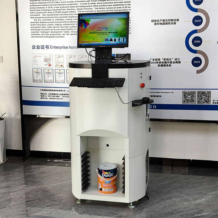 Architecture Building Water-based Computerized Tinting Paint Mixing ...