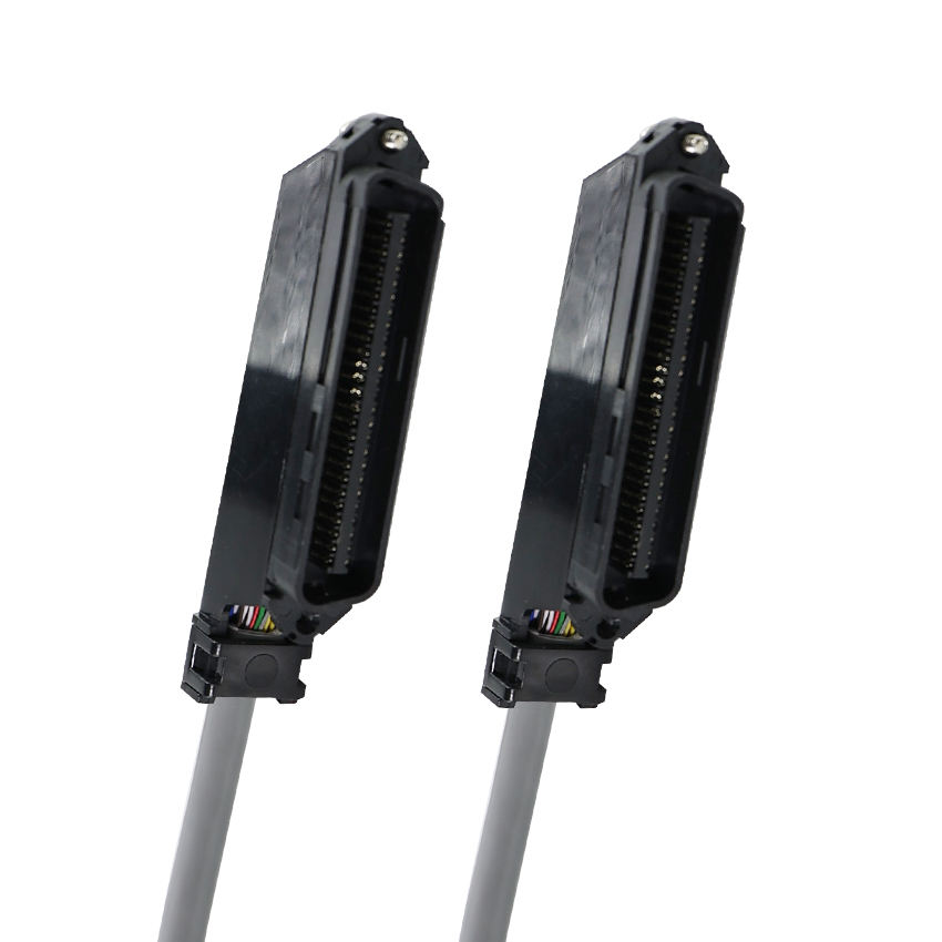 50pin RJ21 Cable Connector - Right Angle Cat3 Telco Cable