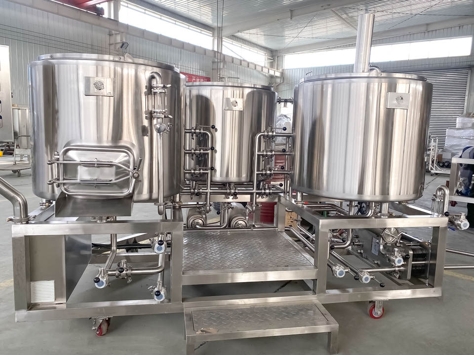 200L STAR Series 3-Vessel Brewhouse Micro Beer Brewery Equipment ...
