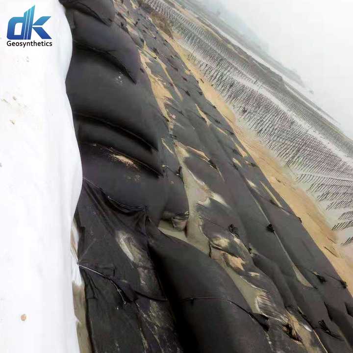 120kn Geotube geobags dewatering geotube geotextile flood control tailing dewatering Sludge ...